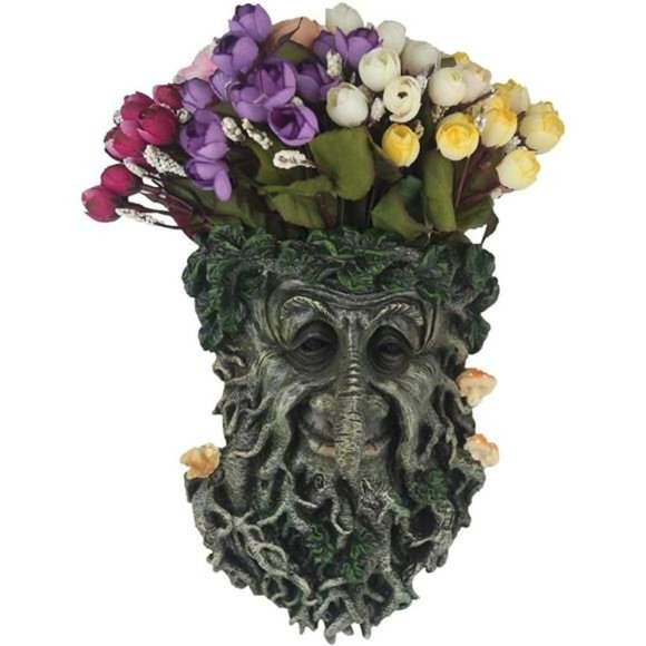 Accents | Tree Face Garden Decorations Fun Old Man Tree Huggers Tree ...